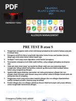 PSA-QAC-SOP-05 Prosedur Allergen Management (Rev. 00) | PDF | Teknologi & Rekayasa