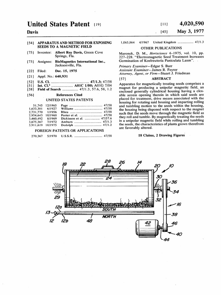 Magnetic Seed Exposure | PDF