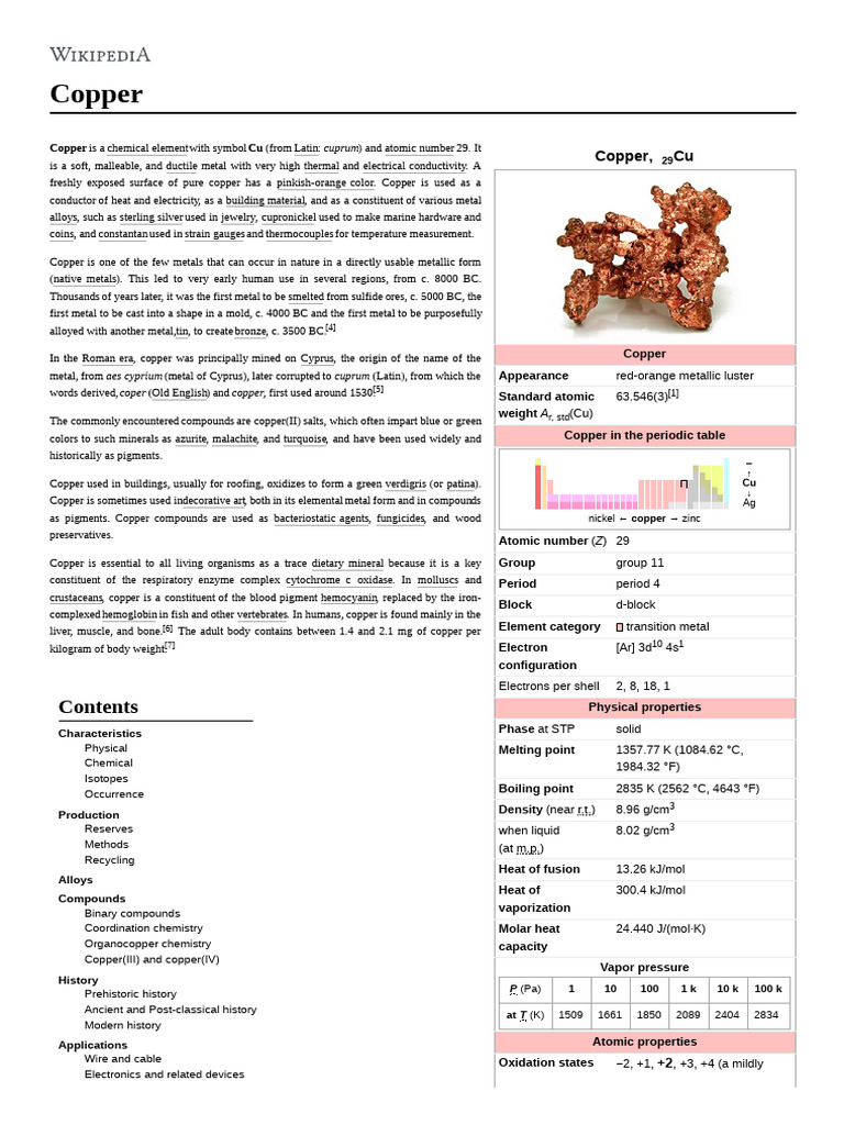Copper Pdf