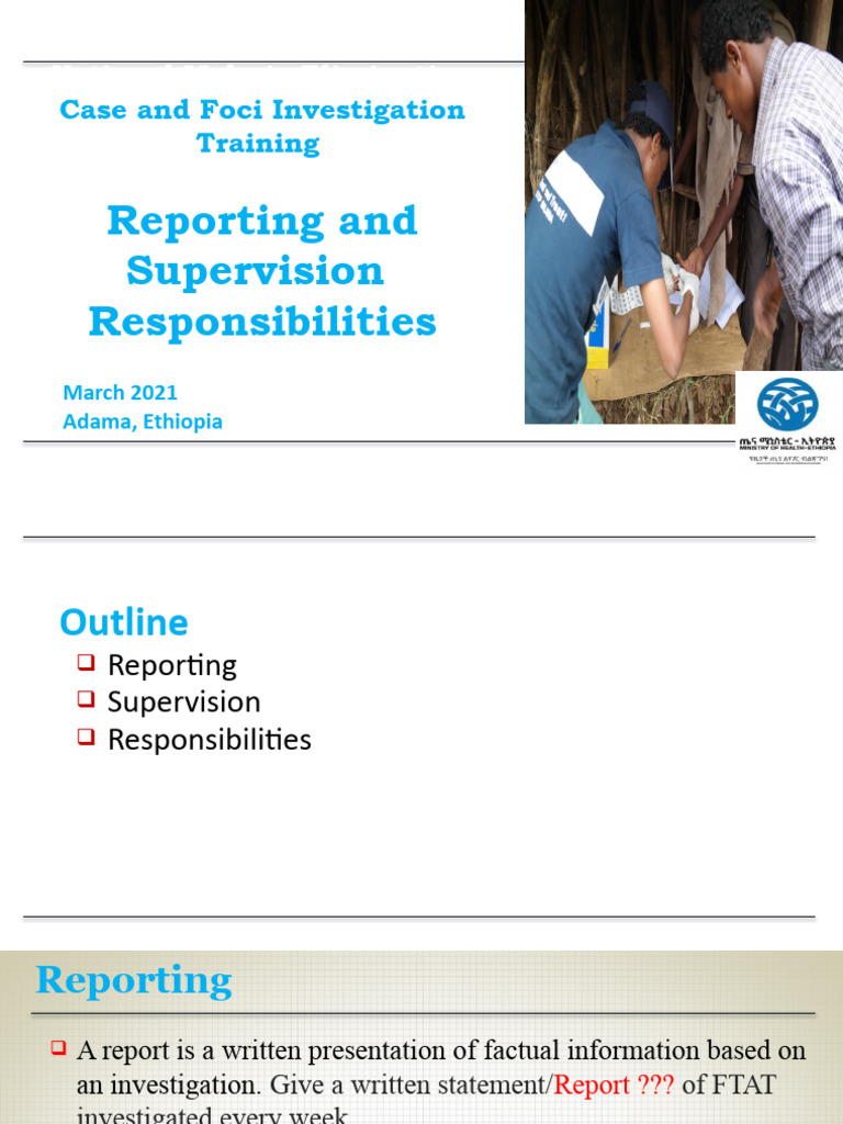 7.3 FTAT Reporting Supervision Responsibilities | PDF
