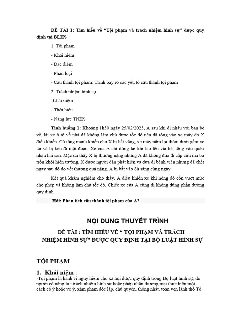 ĐỀ TÀI 1 PLDC | PDF