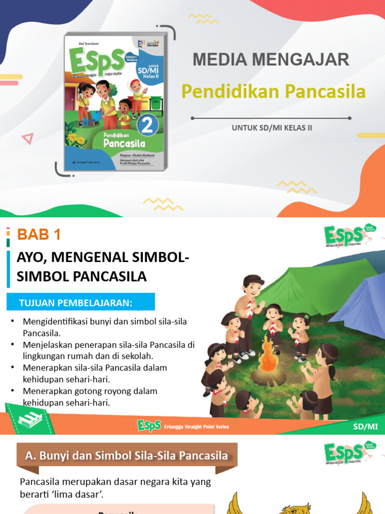 Bab 1 Ayo, Mengenal Simbol-Simbol Pancasila | PDF