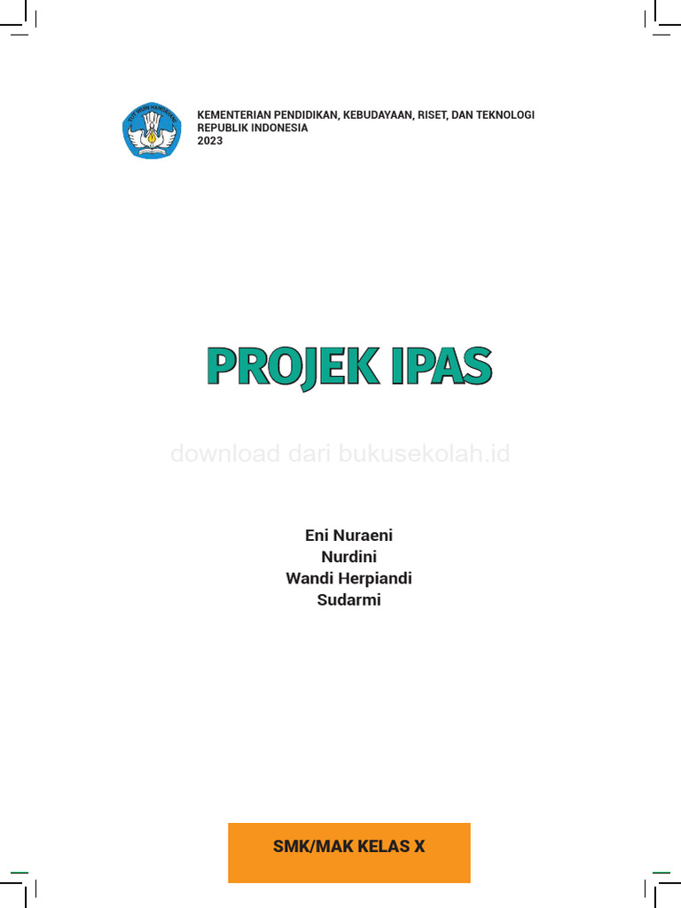 Projek IPAS SMK-MA Kelas 10 Kurikulum Merdeka | PDF
