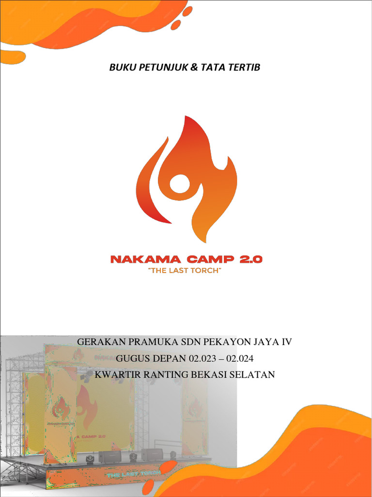 Buku Tatib Kegiatan Nakama Camp 2.0 | PDF | Griya & Taman