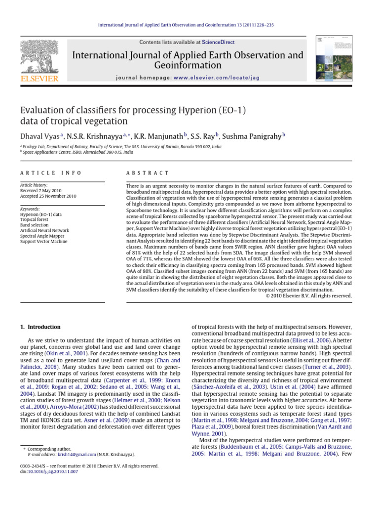 Res. Paper - 2 | PDF | Support Vector Machine | Statistical Classification