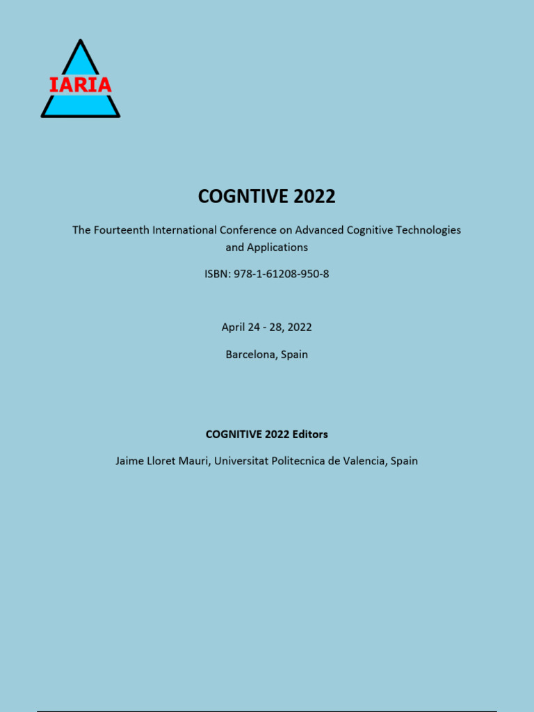 Cognitive 2022 Full | PDF