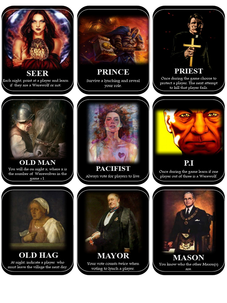 Werewolf Card | PDF