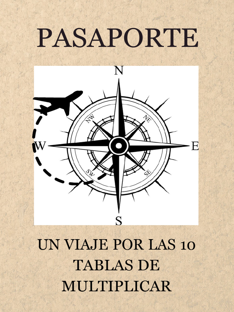 Pasaporte de Tablas de Multiplicar | PDF | Métodos y materiales de ...