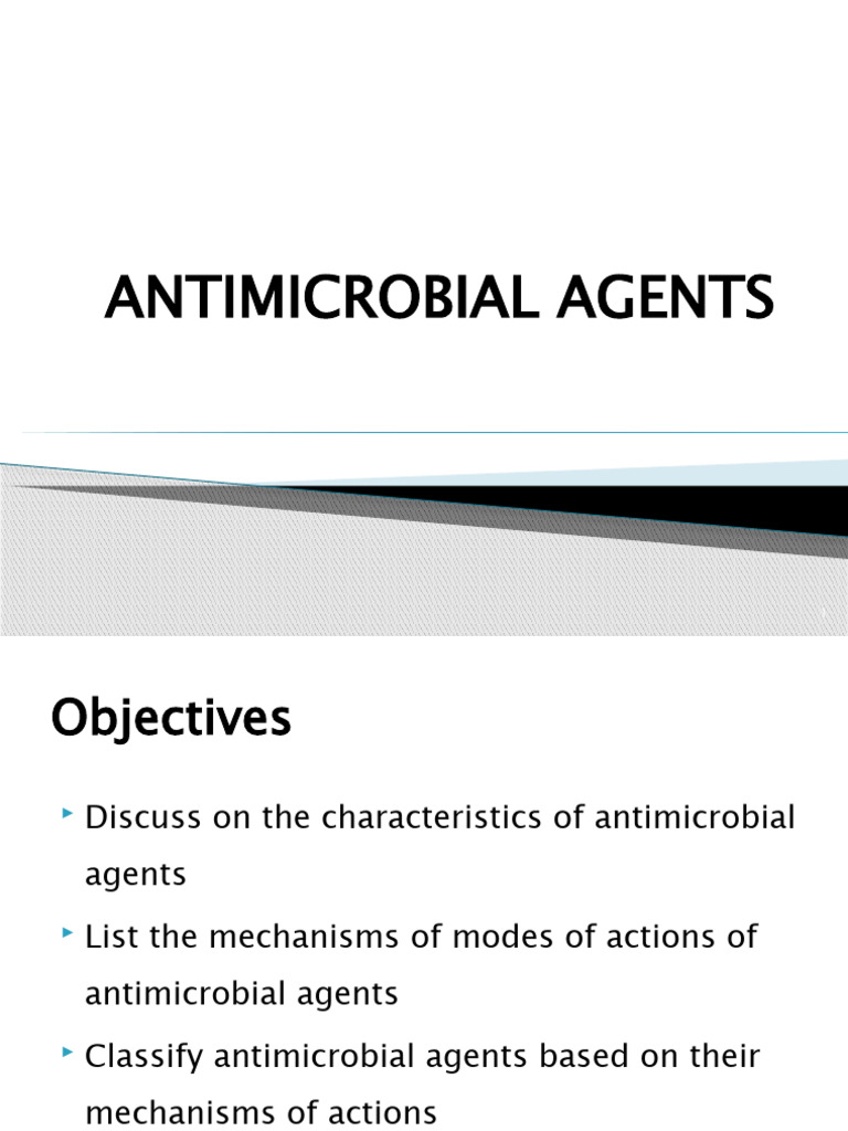 Antimicrobial Agents | PDF | Antimicrobial | Microbiology