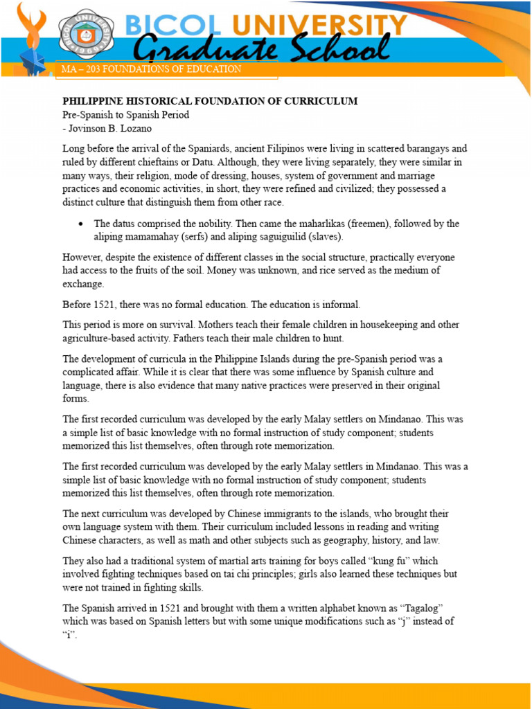 Pre-Spanish To Spanish | PDF | History