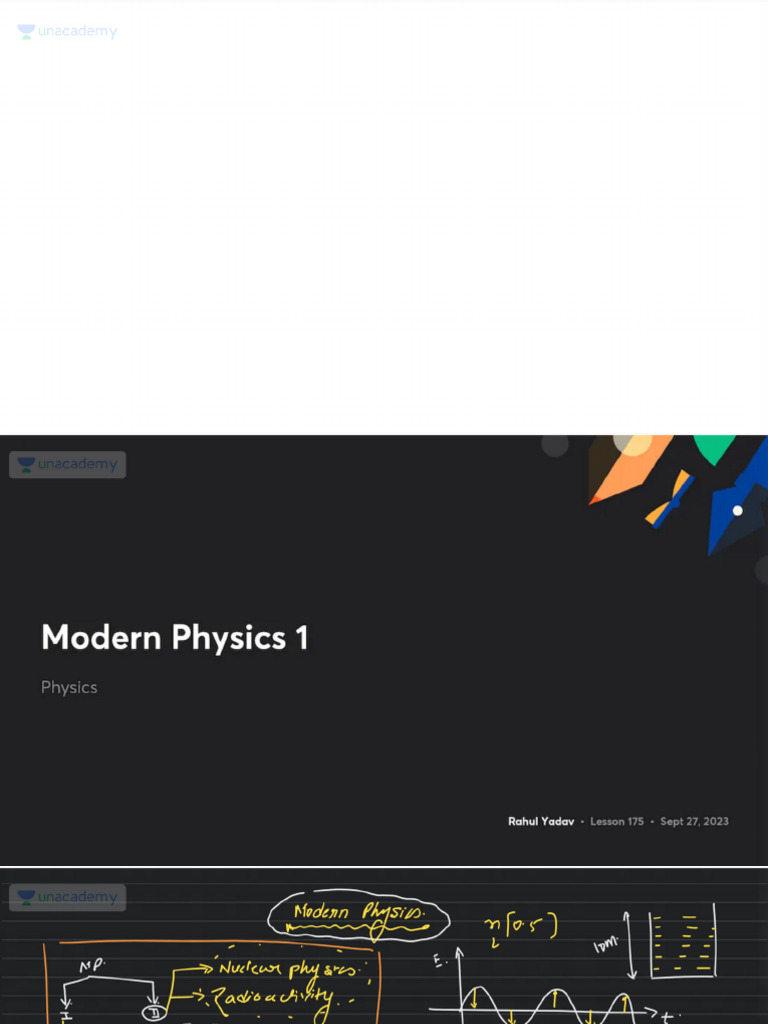 Modern Physics 1 With Anno | PDF