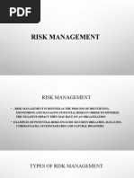 4 T's of Risk Management | PDF | Risk | Risk Management