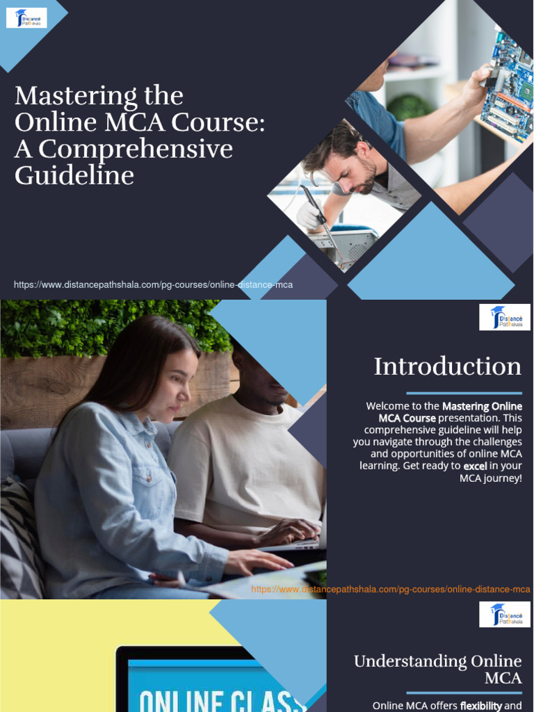 A complete guideline of online mca course | PDF | Learning | Education Theory