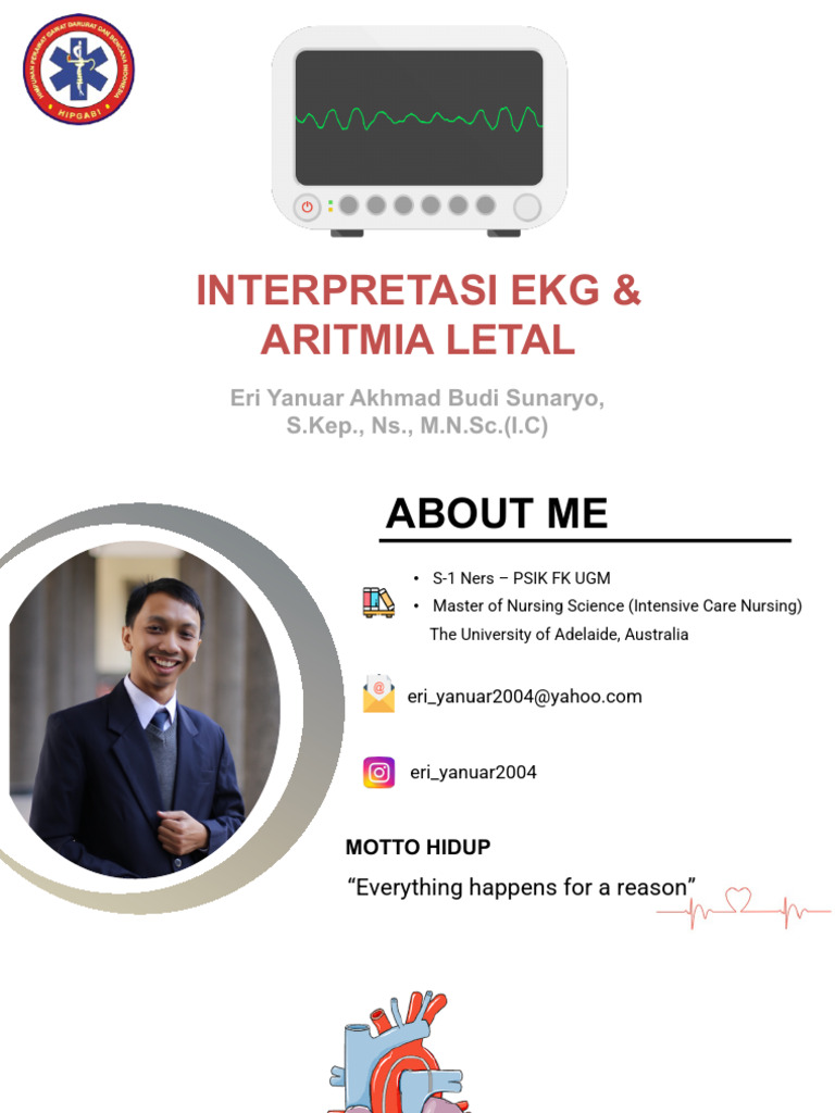 Materi Interpretasi EKG Aritmia Letal PPNI | PDF