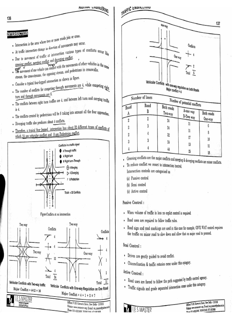 Intersection, Interchange | PDF