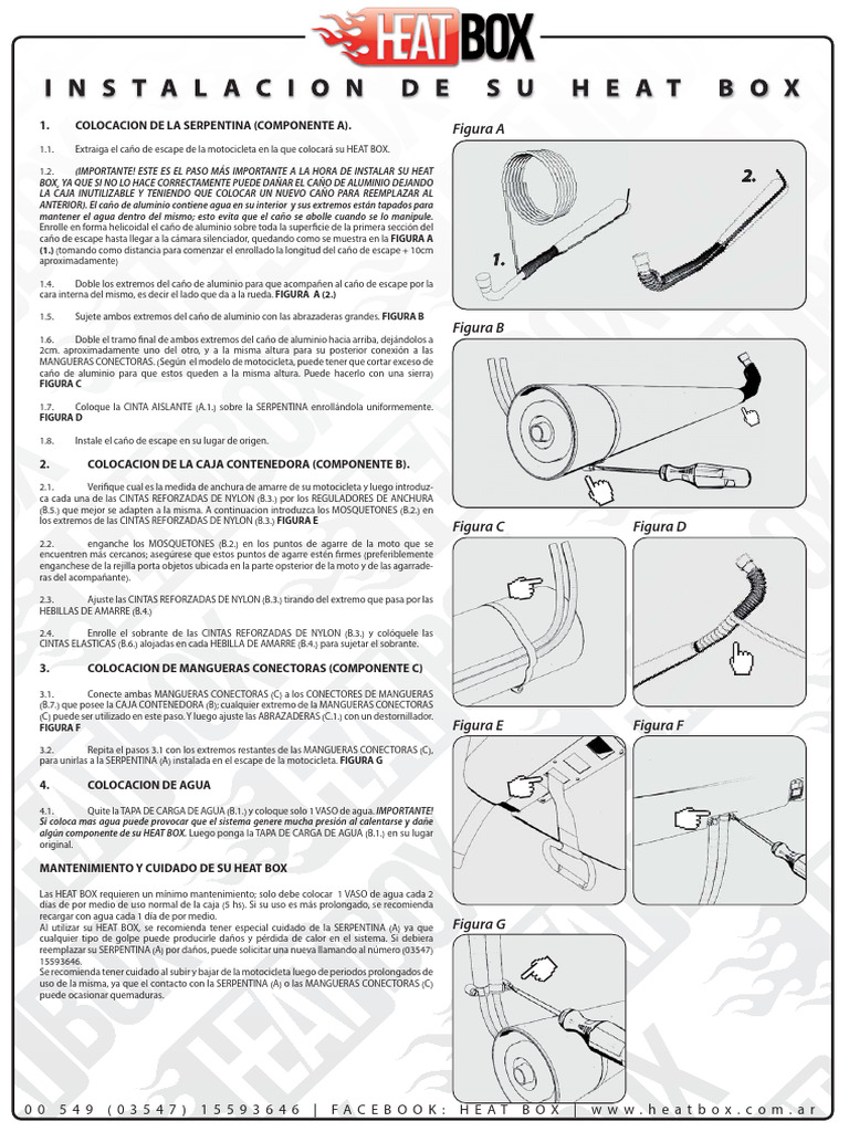 Manual Instalacion Heat Box | PDF