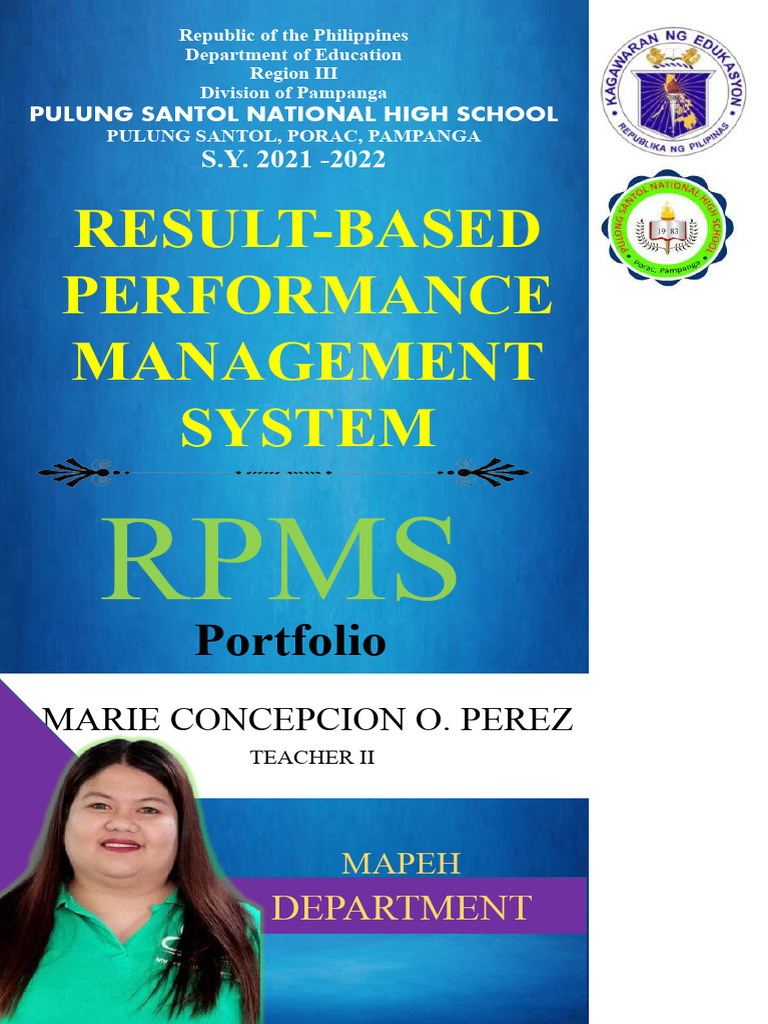 Rpms Mapeh Template | PDF