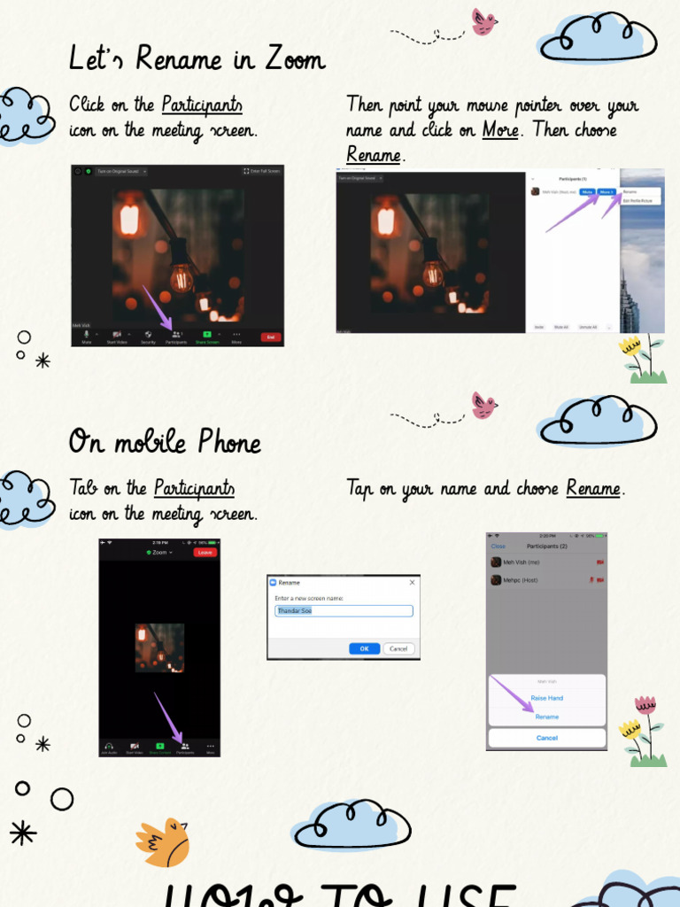 How To Use Zoom | PDF