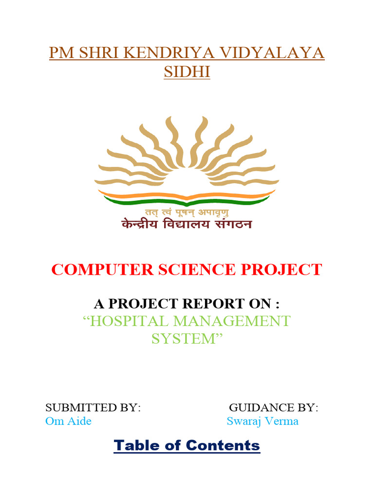 Compute Science Project | PDF