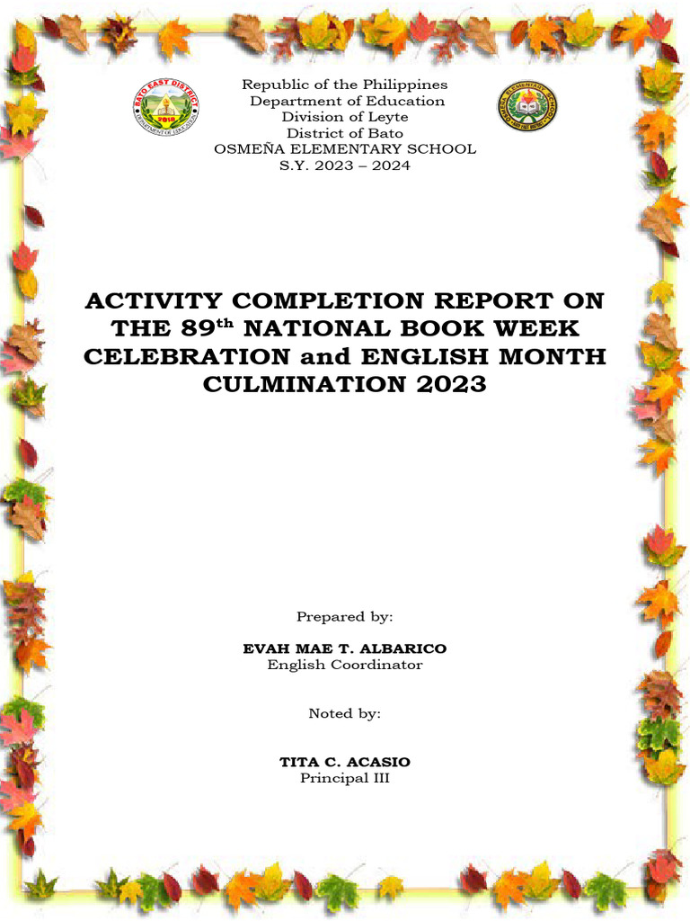 ACR English Month | PDF ACR English Month | PDF