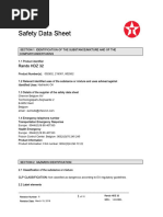 ExxonMobil MSDS for Mobil DTE 10 Excel 32 | PDF | Safety | Occupational ...