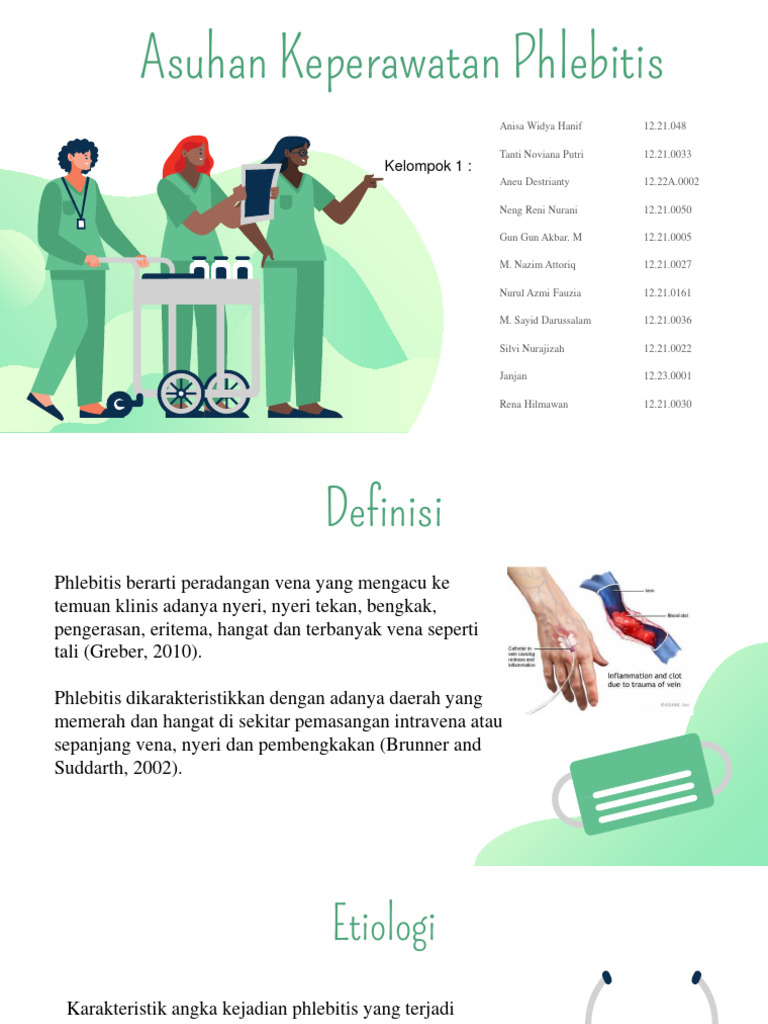 Asuhan Keperawatan Phlebitis Infus | PDF