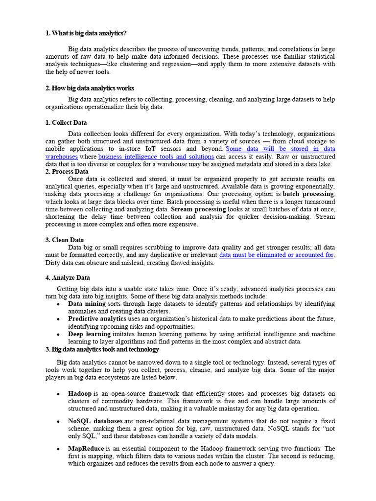 Ccs 334 | PDF | Apache Hadoop | Big Data