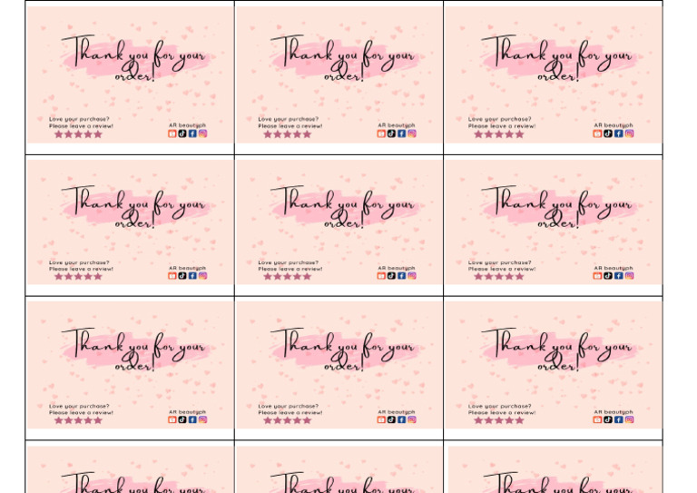 A4 Ty Card Photo Paper | PDF