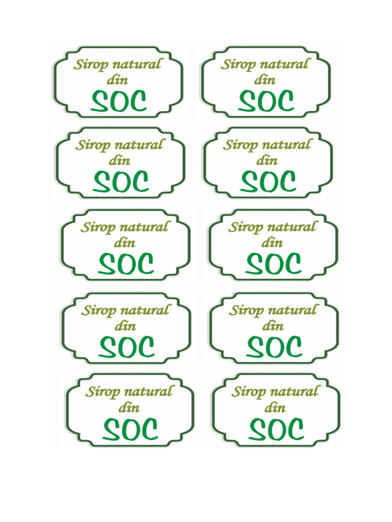 Etichete Borcane | PDF
