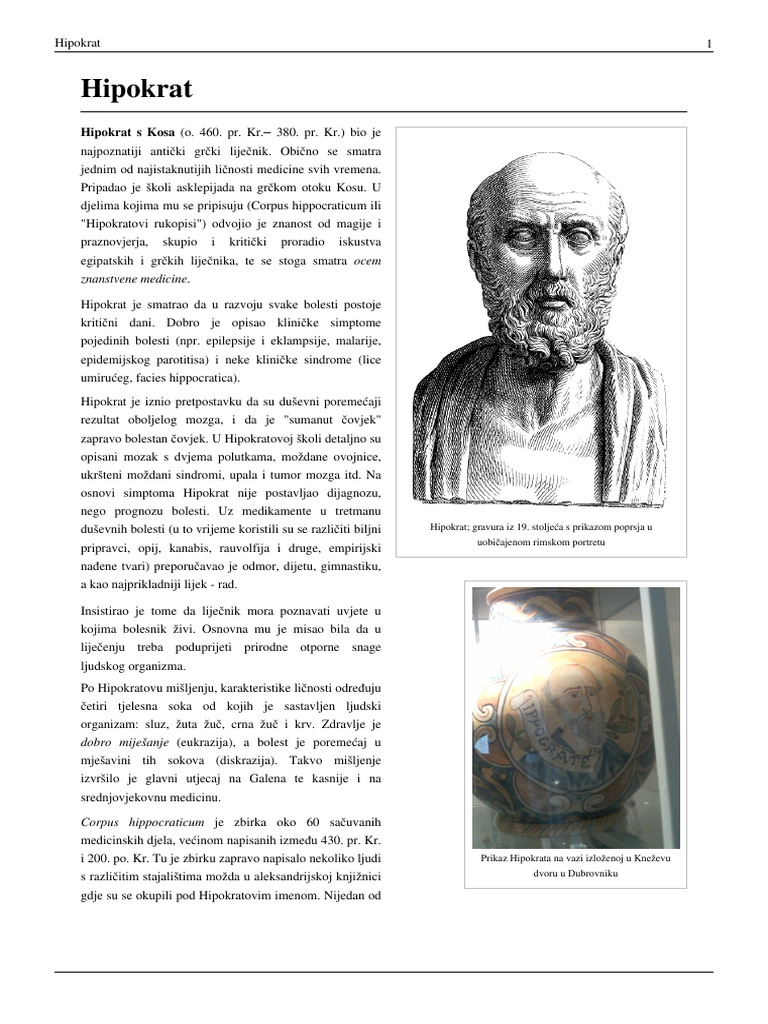 Hipokrat | PDF