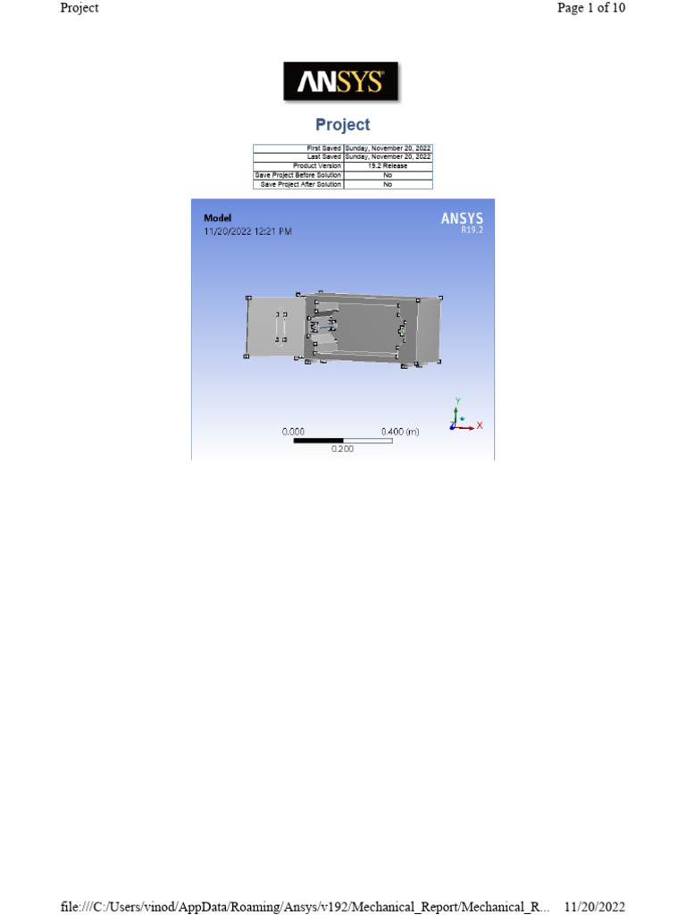 UV Box Thermal Analysis | PDF
