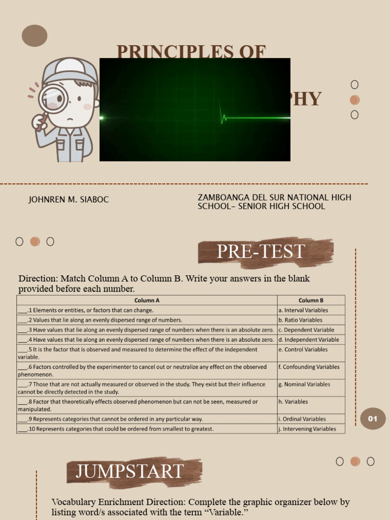 Variables Edited Pdf Dependent And Independent Variables Level Of