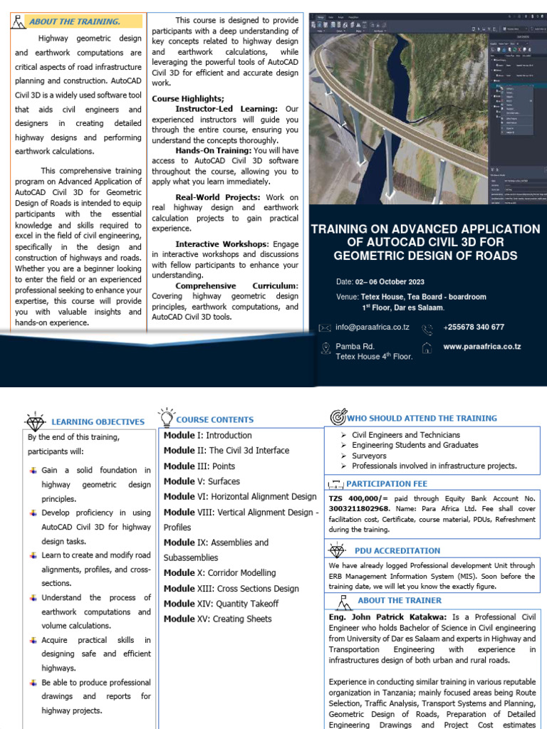 BROCHURE Auto CAD | PDF