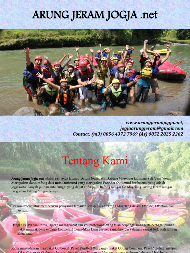 Arung Jeram Jogja | PDF