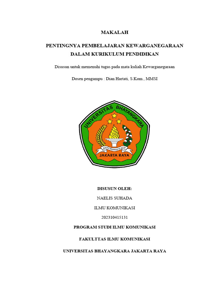 Makalah KWN | PDF