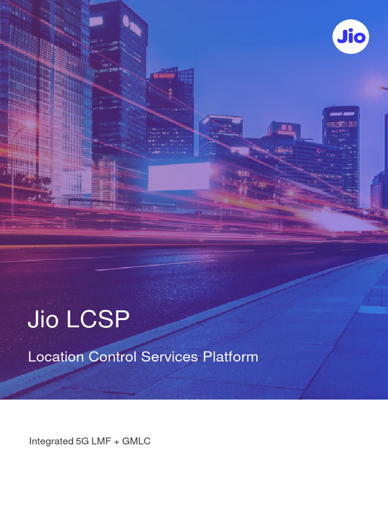 Jio LMF GMLC Product Brochure | PDF