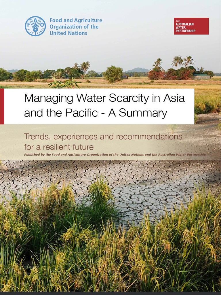 AWP Water Scarcity in Asia Pacific Summary FA2 Accessible 1 | PDF ...