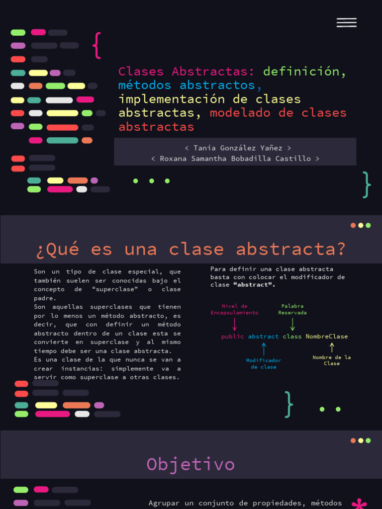 Clases Abstractas y Métodos en Java | PDF | Clase (Programación ...
