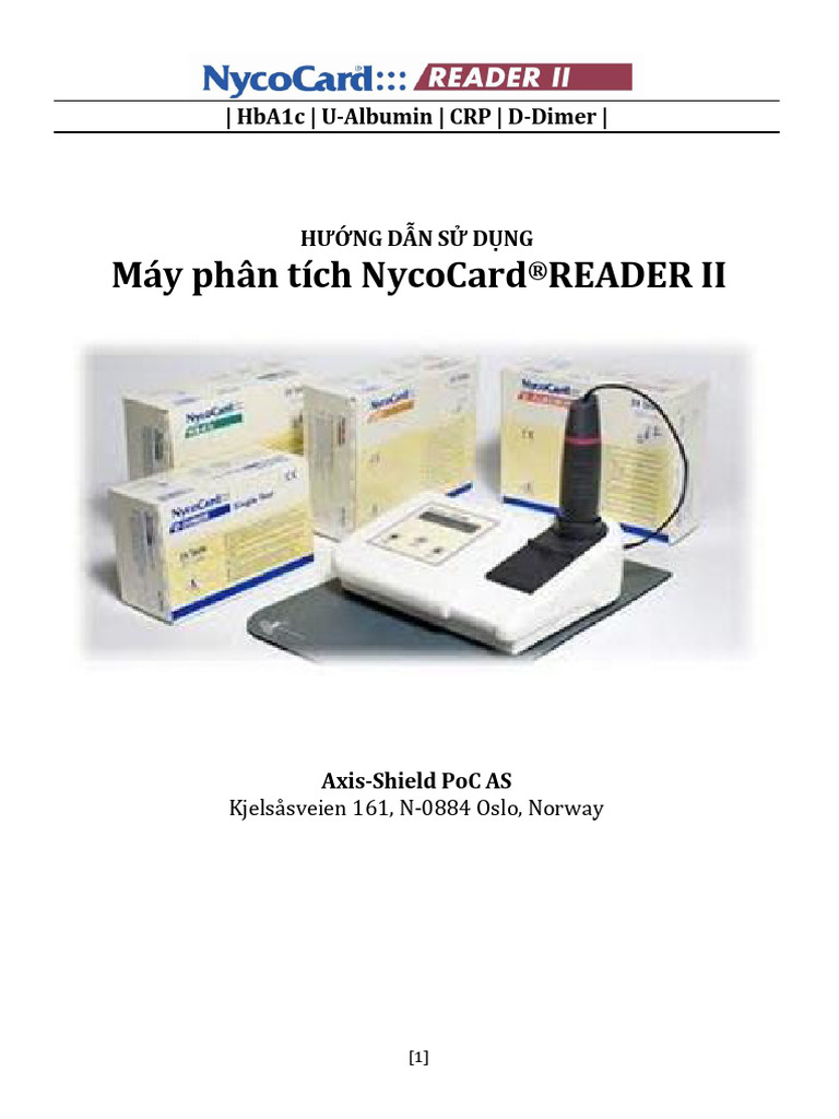 Test TH NycoCard® HbA1c | PDF