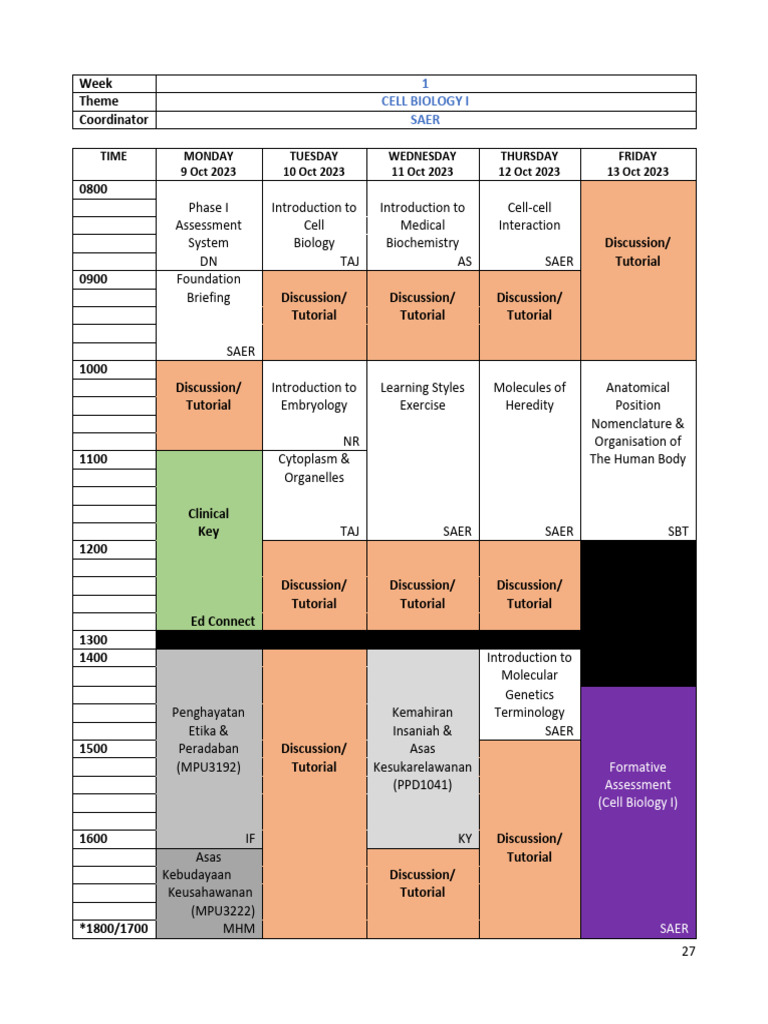 MDP10108 Student Guidebook 2023-24-3 | PDF | Genetics | Biochemistry