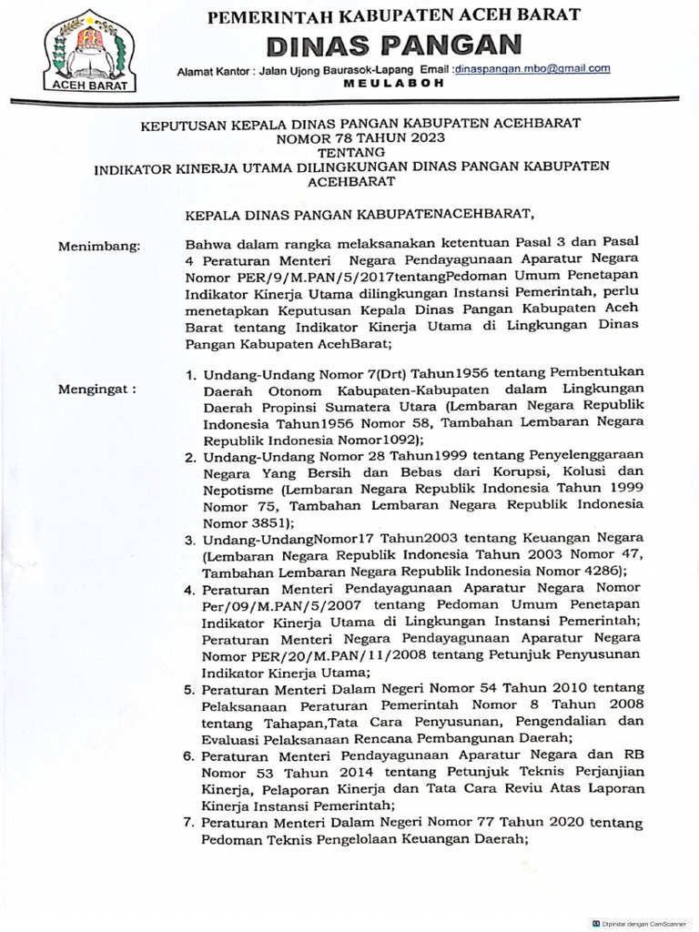 Iku Dispan New 2023 | PDF