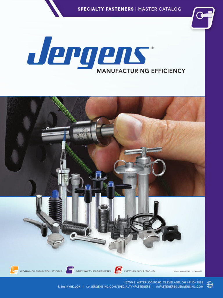 Jergens SFG Master Catalog Web | Download Free PDF | Barcode | Steel