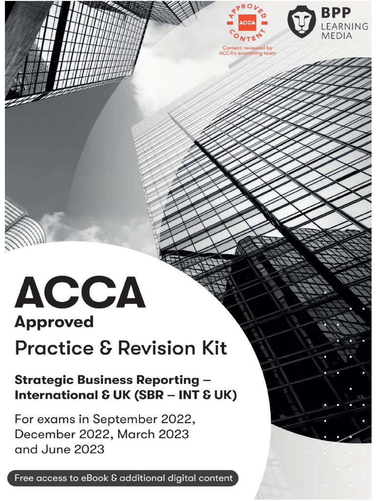 BPP SBR Revision Kit 2022-2023 | PDF