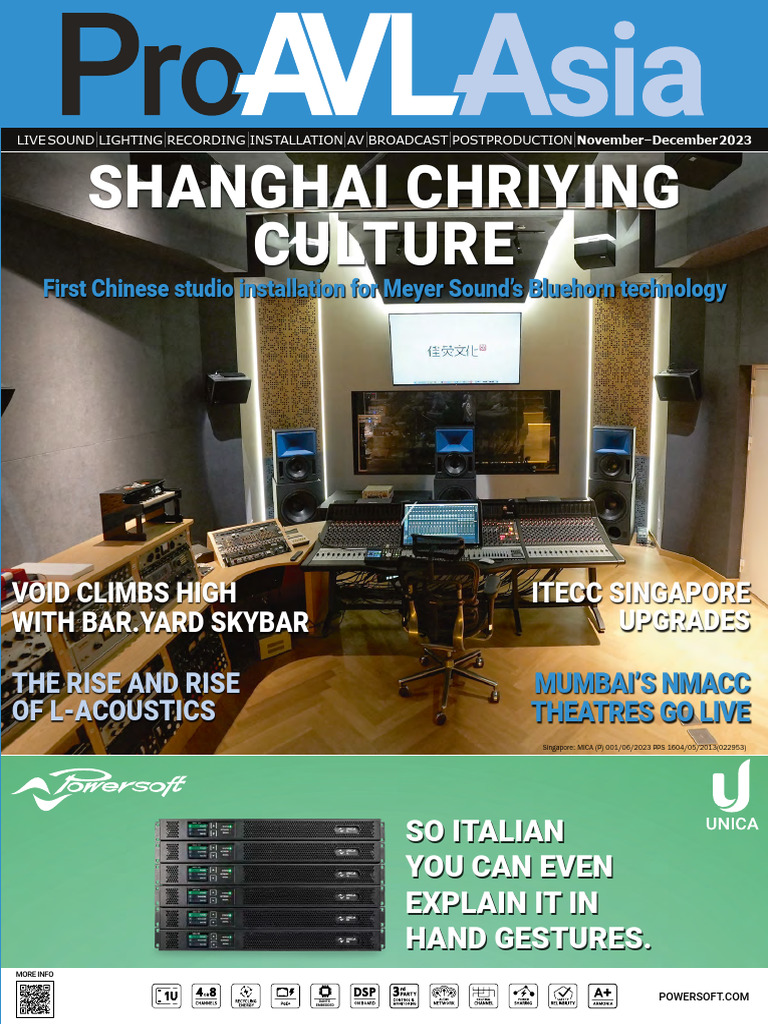 Pro Avl Asia November December 2023 | PDF | Museum | Microphone