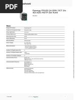 Datasheet - Easergy P5 Protection Relays - P5F30 | PDF ...