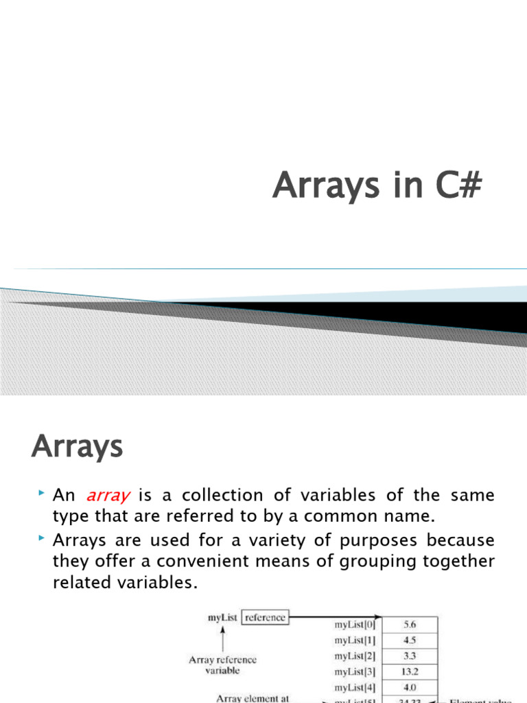 Lec6 Arrays Lecture | PDF | Teaching Methods & Materials | Computers