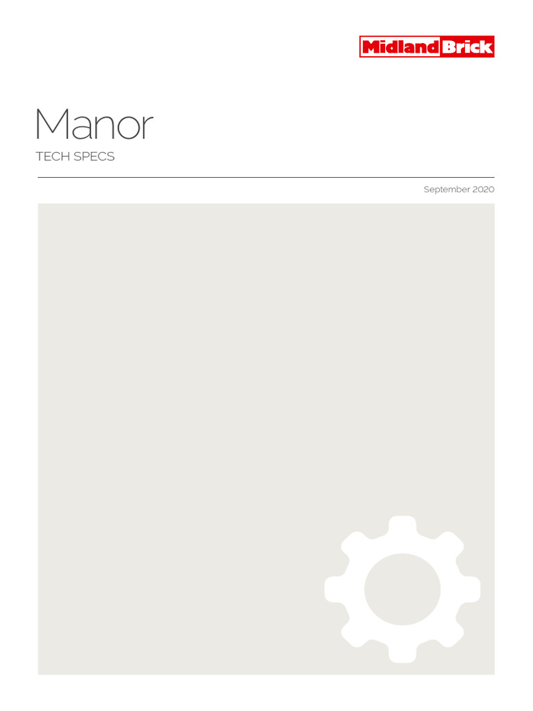 Manor Technical Specs | PDF