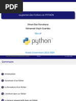Examen Python | PDF | Informatique | Données informatiques