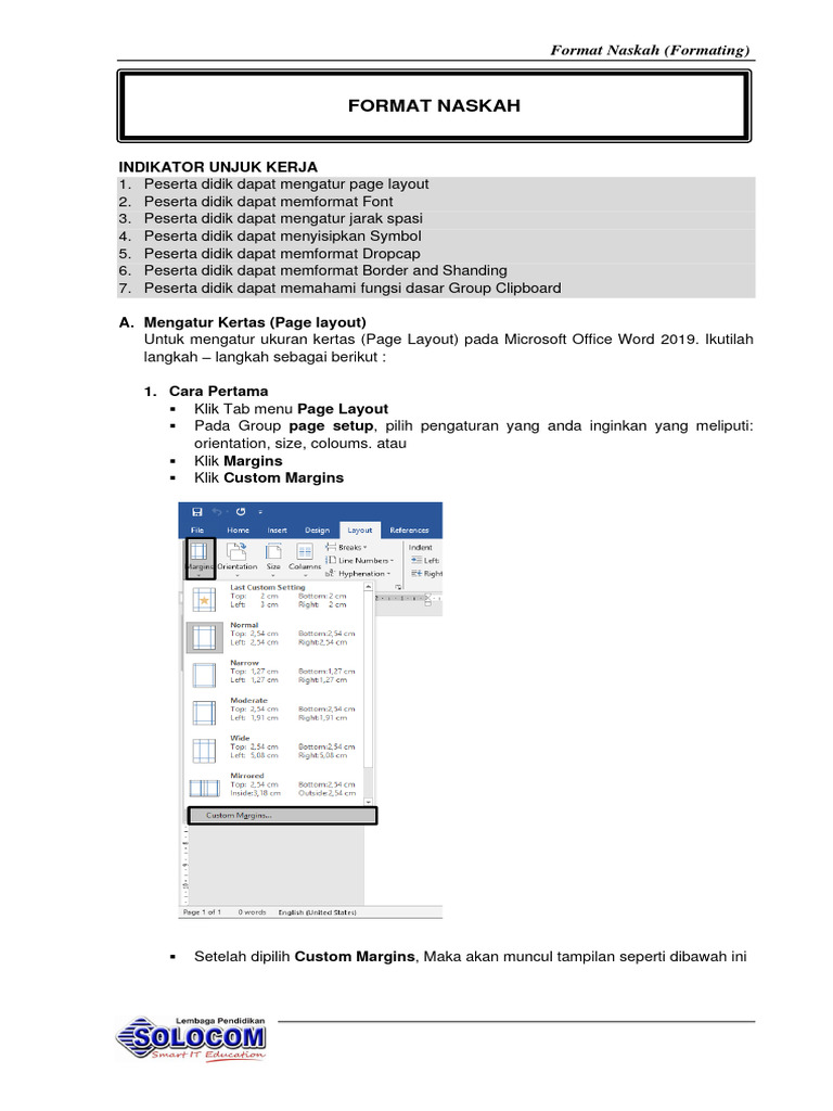 Memformat Naskah | PDF
