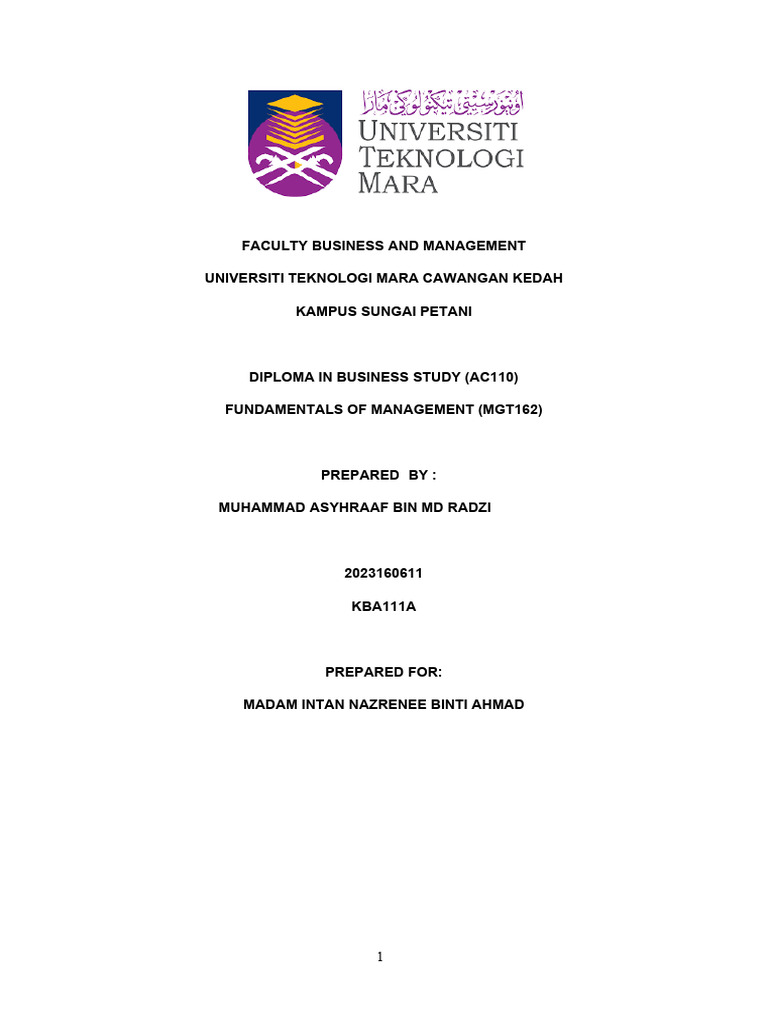 MGT162 | PDF | Communication | Benchmarking